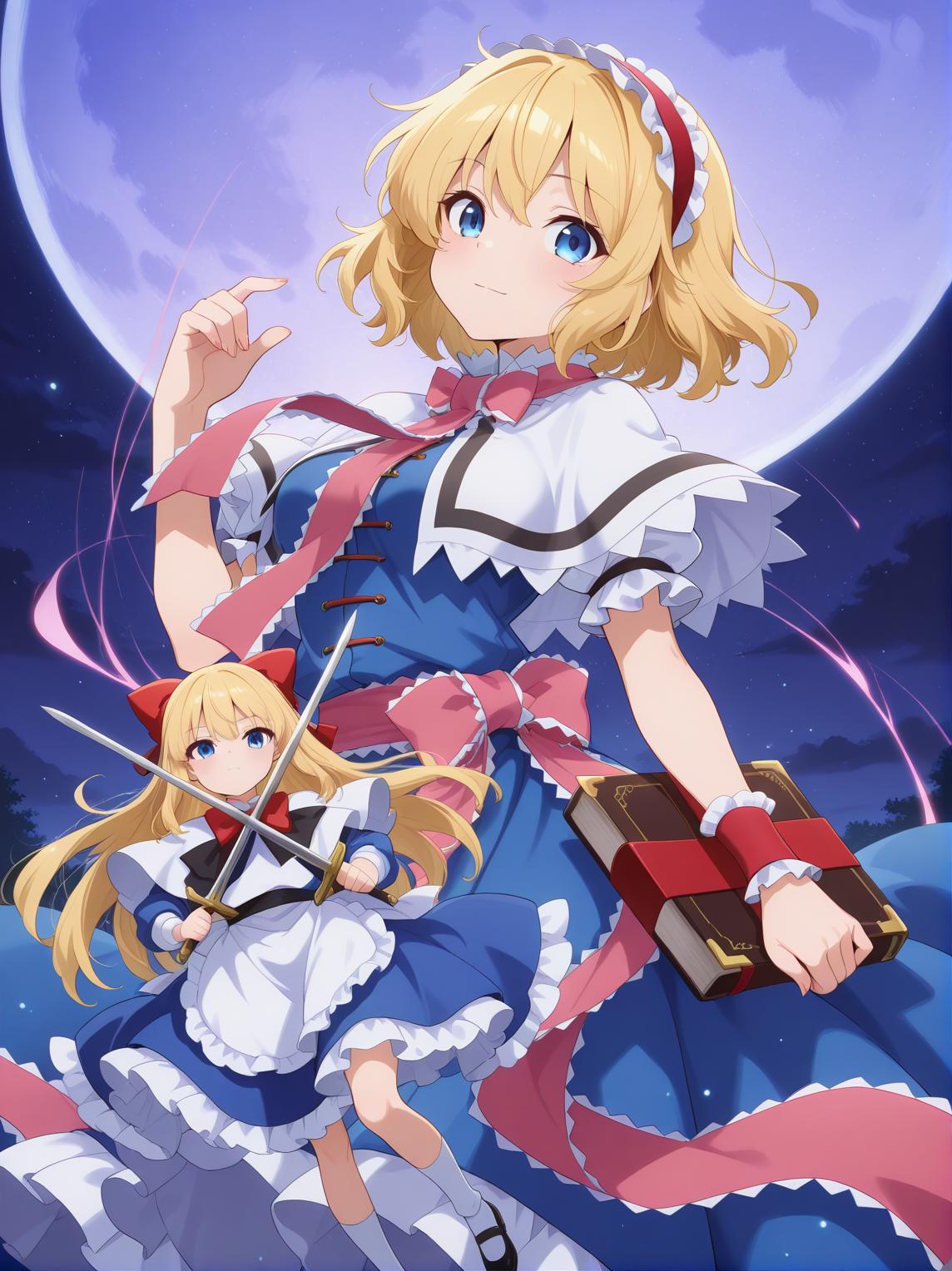 Alice Margatroid (Touhou Project) & Alice Margatroid PC-98 ...