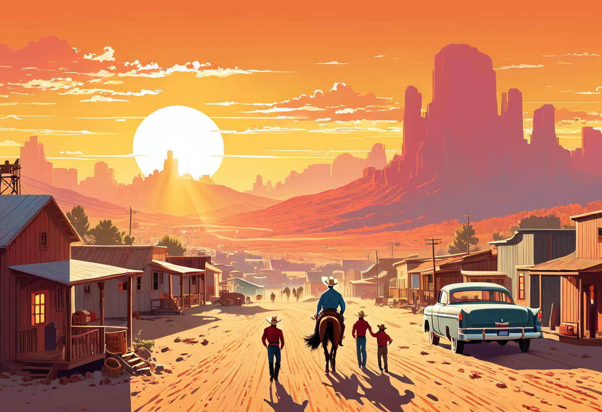 Stable Diffusion prompt: (digital art stylized by Alena A...