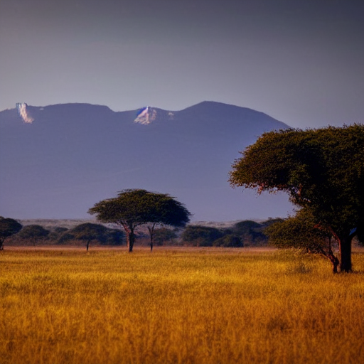 Stable Diffusion prompt: mother nature , open field, sava...