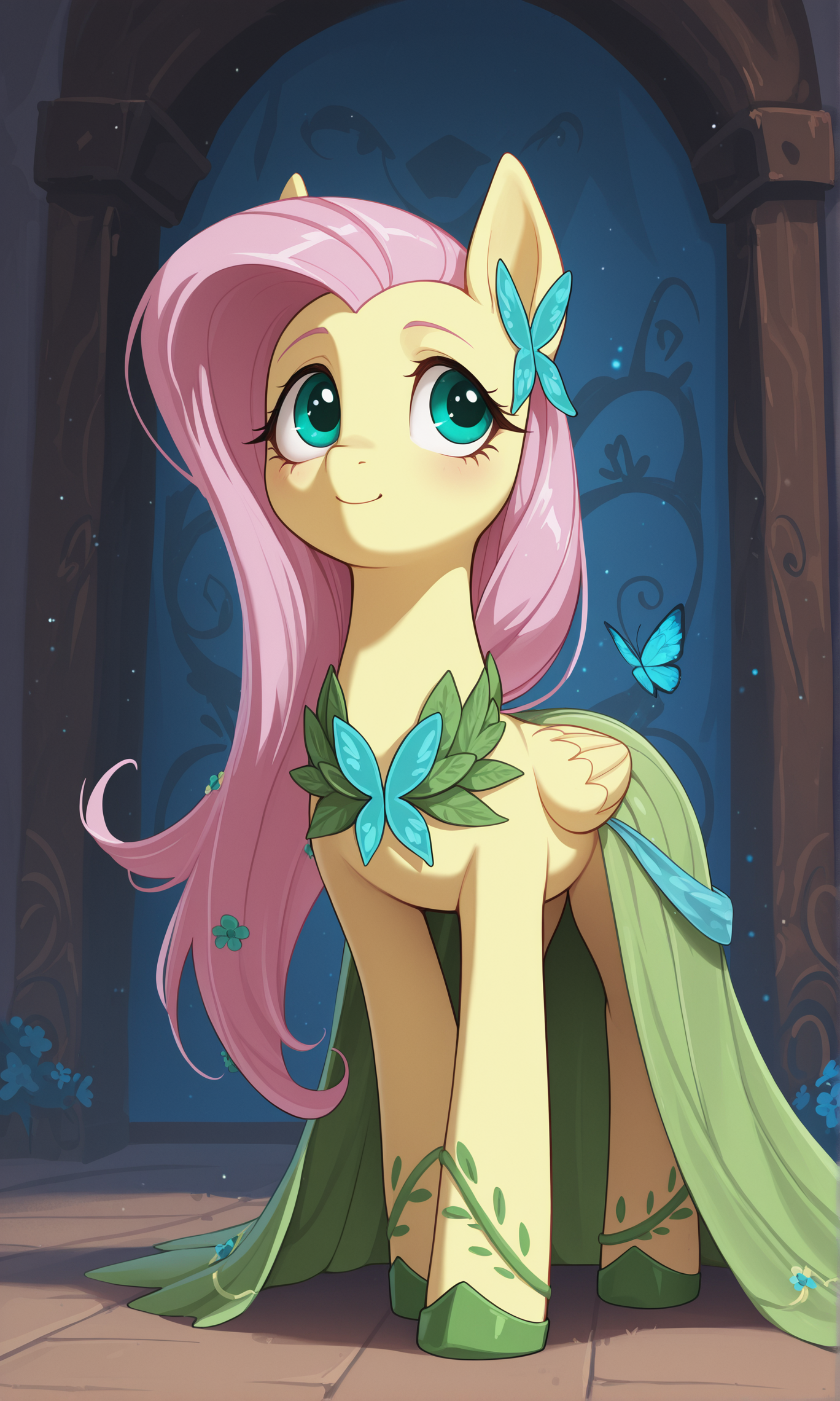 Best My Little Pony/MLP G4:Fluttershy /gala dress Models | PromptHero