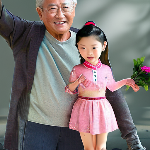 Stable Diffusion prompt: 1 korean girl with his big manly...