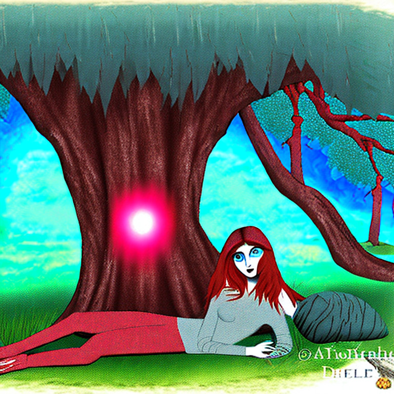 Stable Diffusion prompt: A stunning young female werewolf...