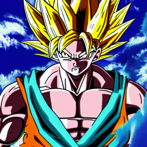 Stable Diffusion prompt: Image of Goku dragon ball super ...