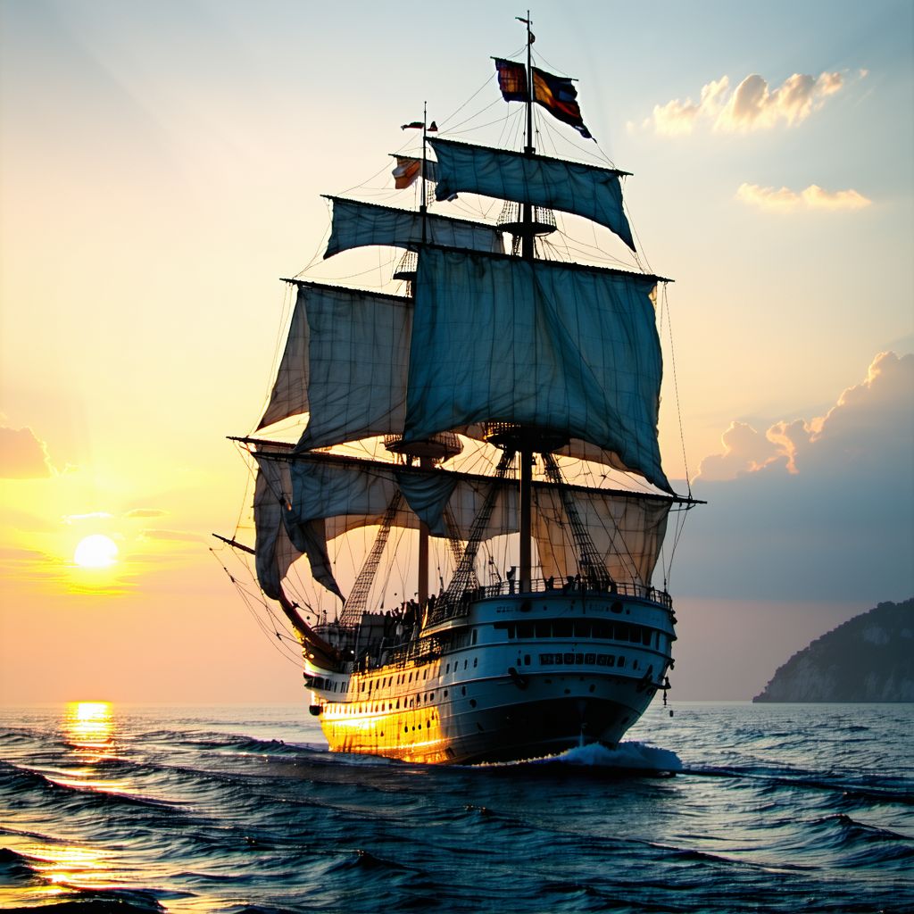 Stable Diffusion prompt: Photo of a ultra realistic saili...
