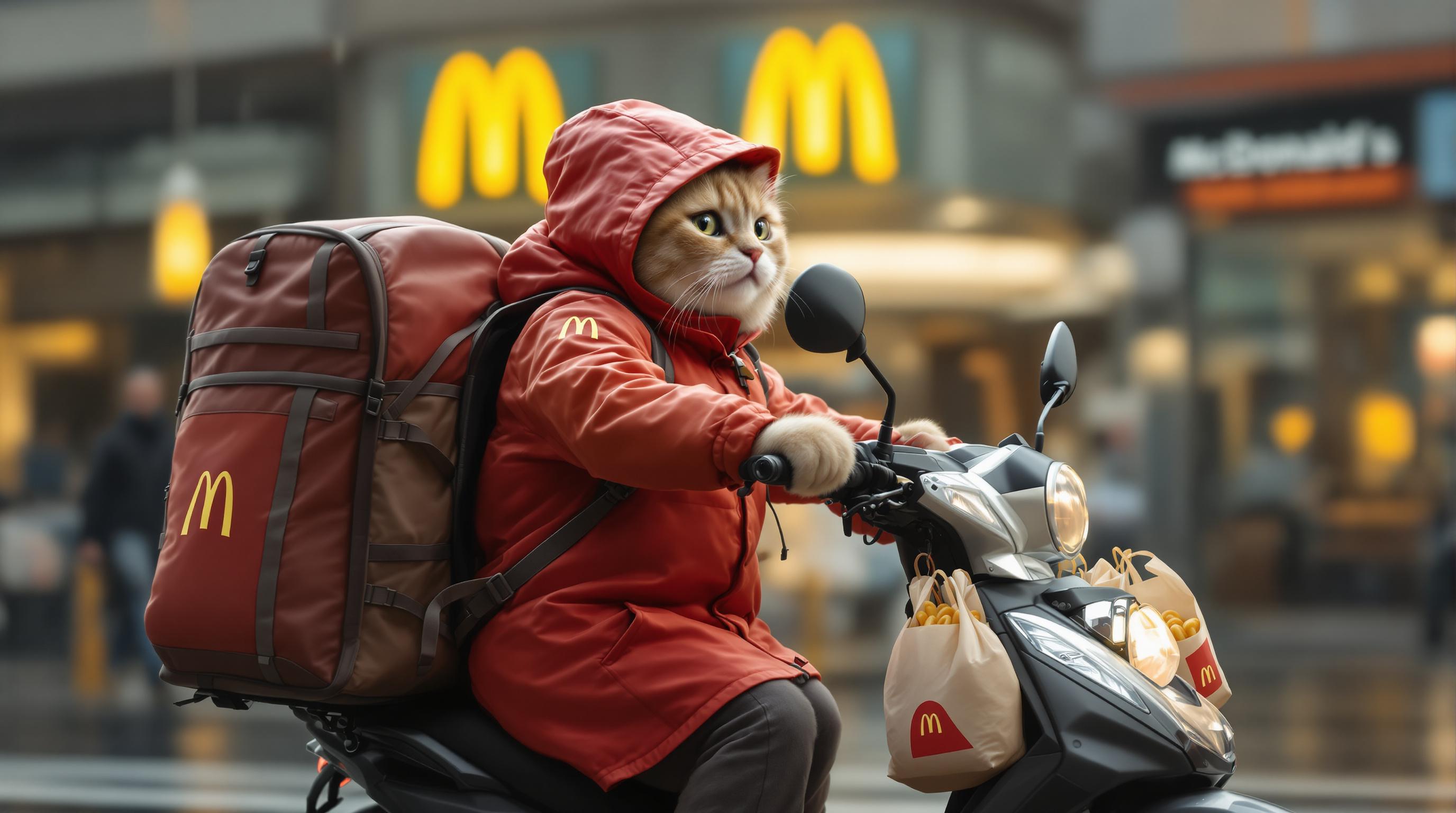 FLUX prompt: Photography, realistic, a cute cat wearing a...