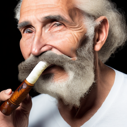 Openjourney prompt: A wrinkled old man with brown skin. T...