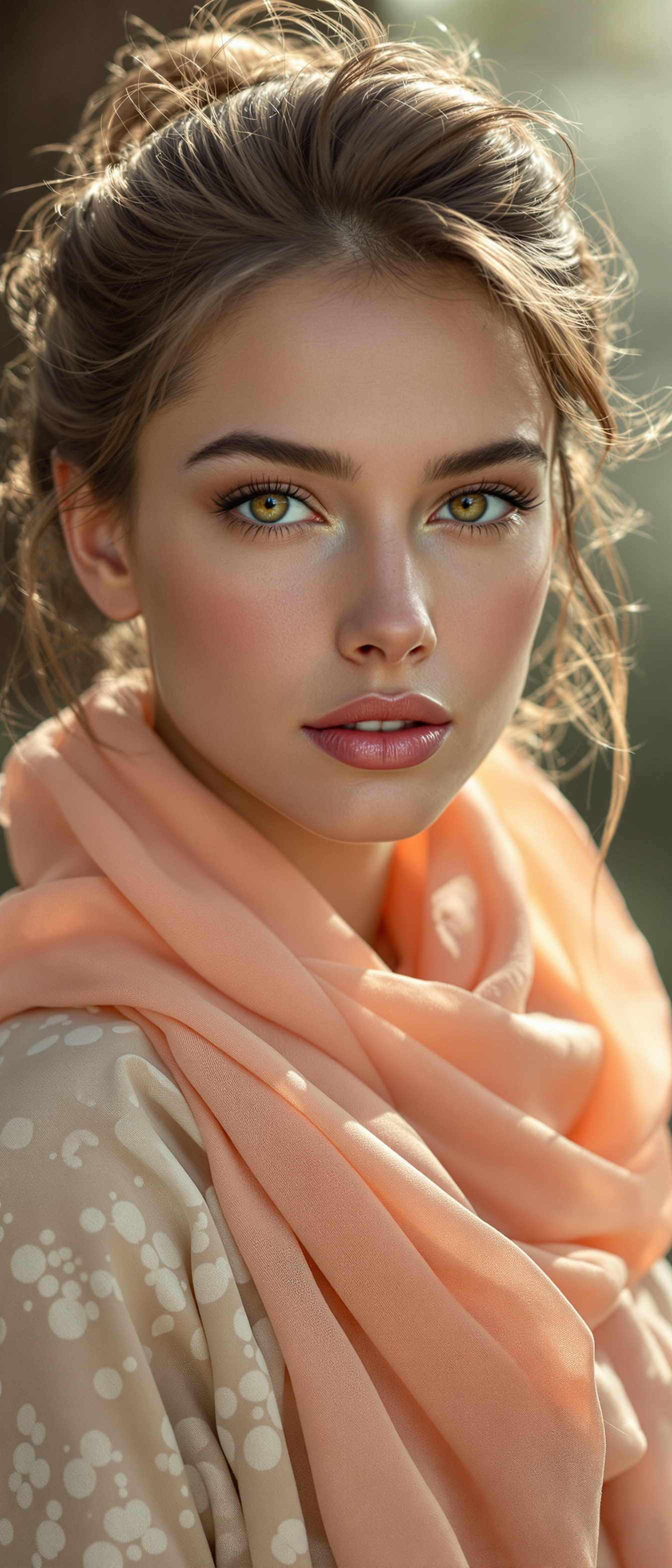 FLUX prompt: "2:3 head and shoulders portrait, stunning s...