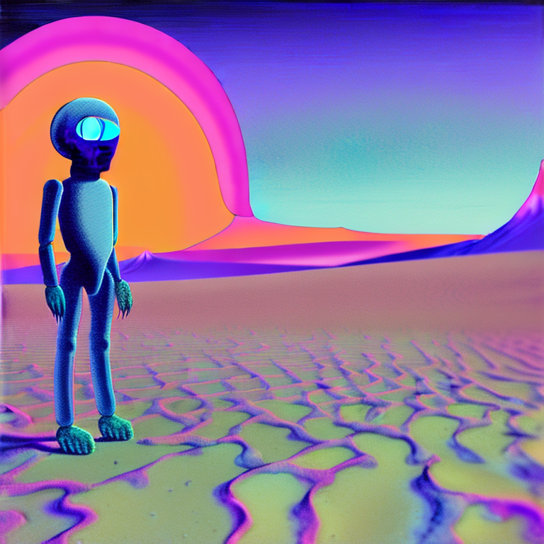 Stable Diffusion prompt: album cover illustration of a st...