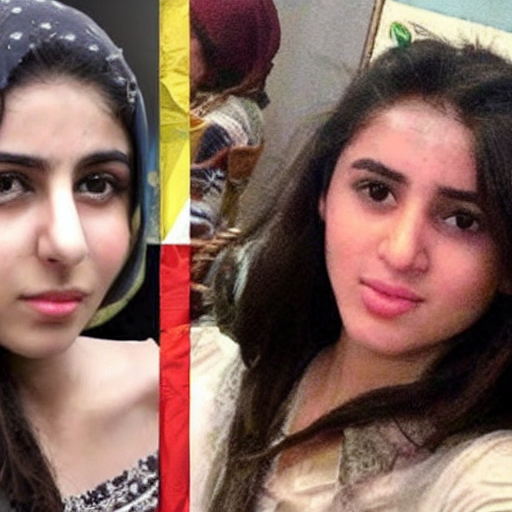 Stable Diffusion prompt: A beautiful girl named Mahsa Ami...