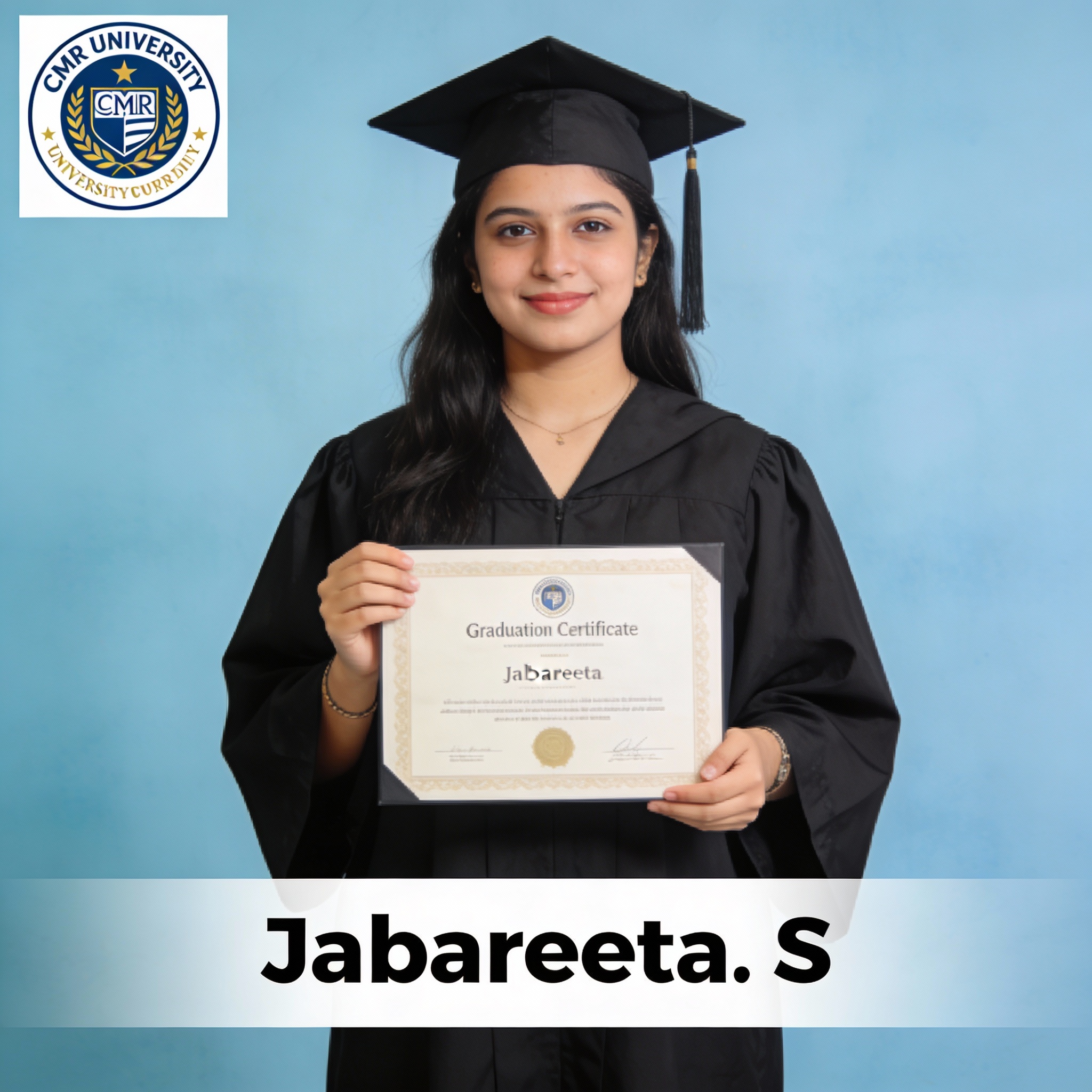 Seedream 4 prompt: Create my graduation image it should c...