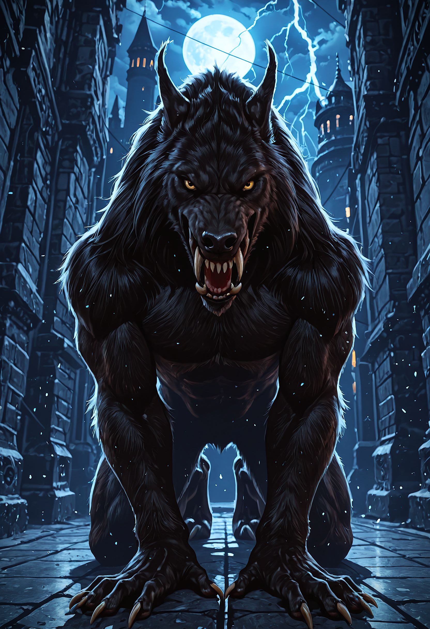 Best Van Helsing Werewolf Form (Van Helsing) - Illustrious + Pony ...