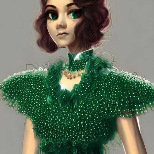 Stable Diffusion prompt: highly detailed diamond emerald...