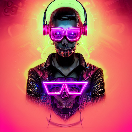 Stable Diffusion prompt: nft style, cyberpunk, synthwave,...