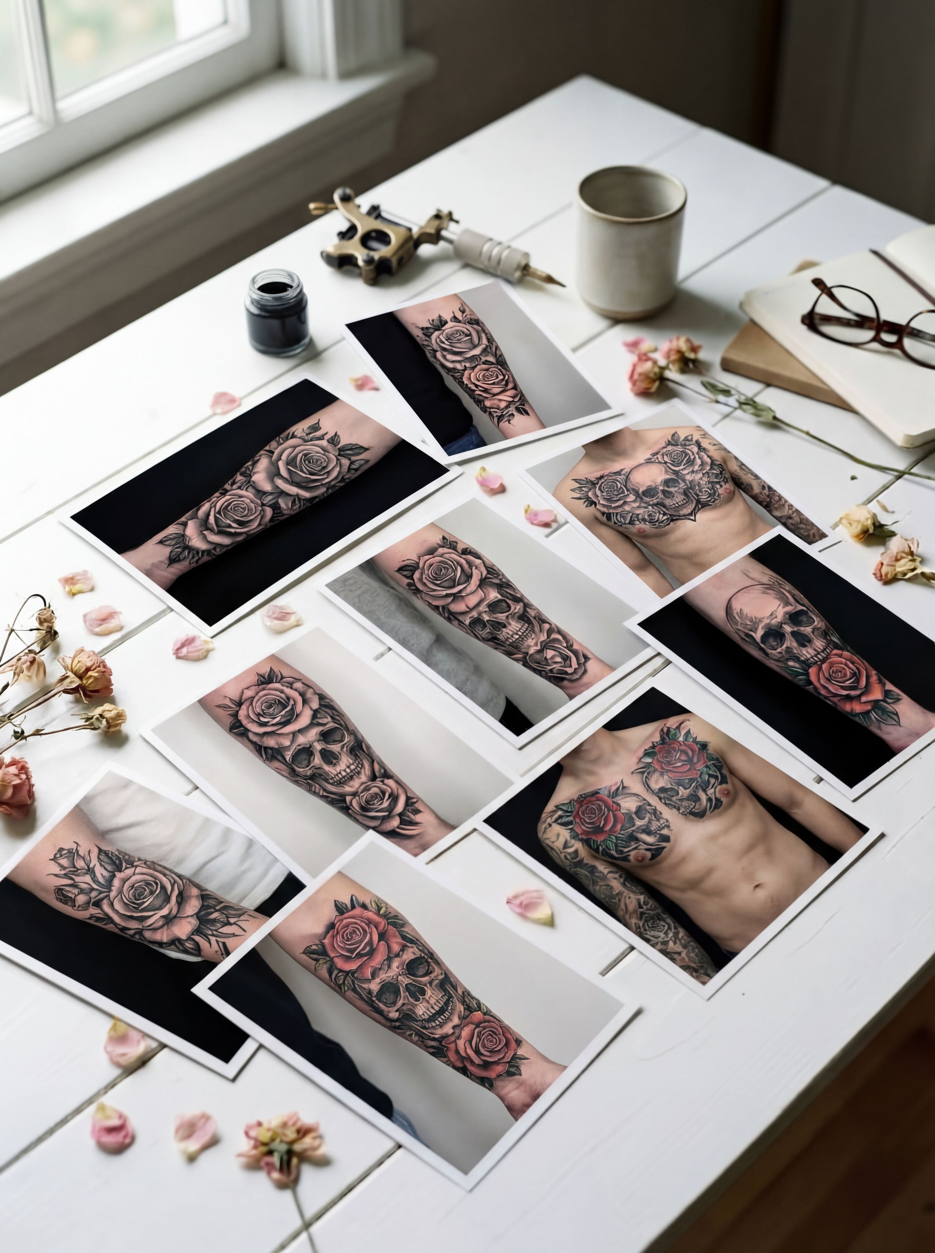 Nano Banana prompt: Witte schone tafel met tattoo foto's ...