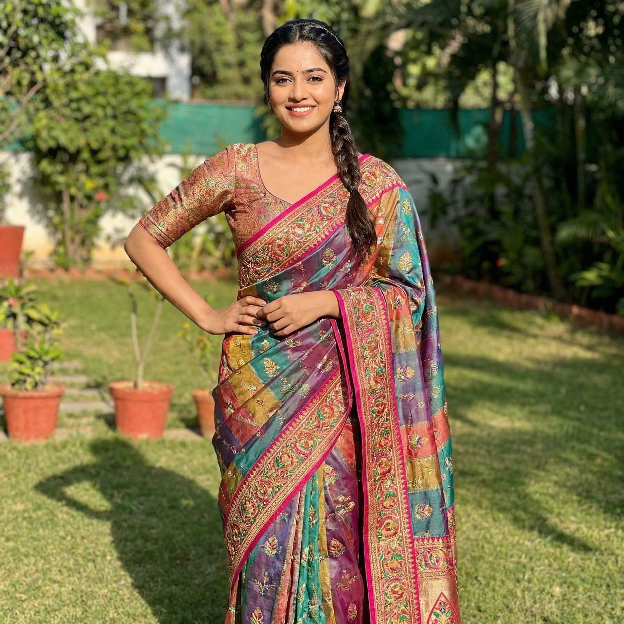 Nano Banana prompt: 20year old indian women saari hot 🥵 ...