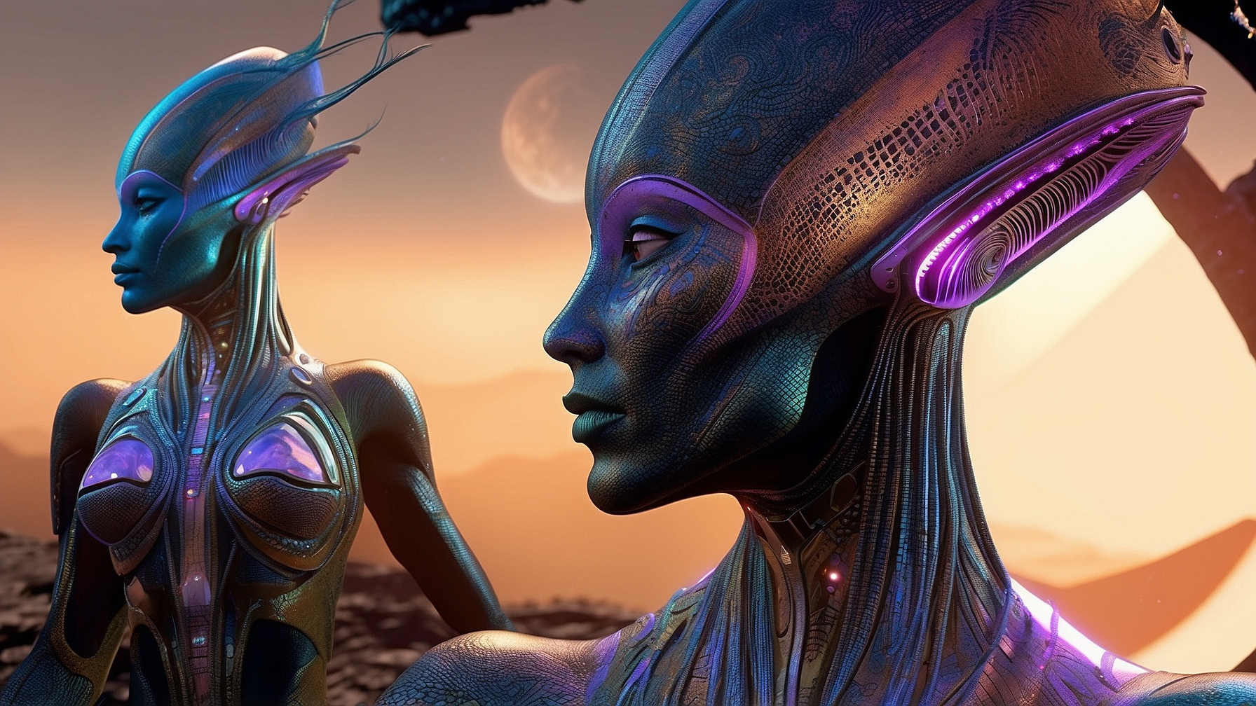 Stable Diffusion prompt: "Digital Illustration, A stunnin...