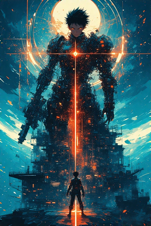 ChatGPT Image prompt: Create aesthetic anime screengrab f...