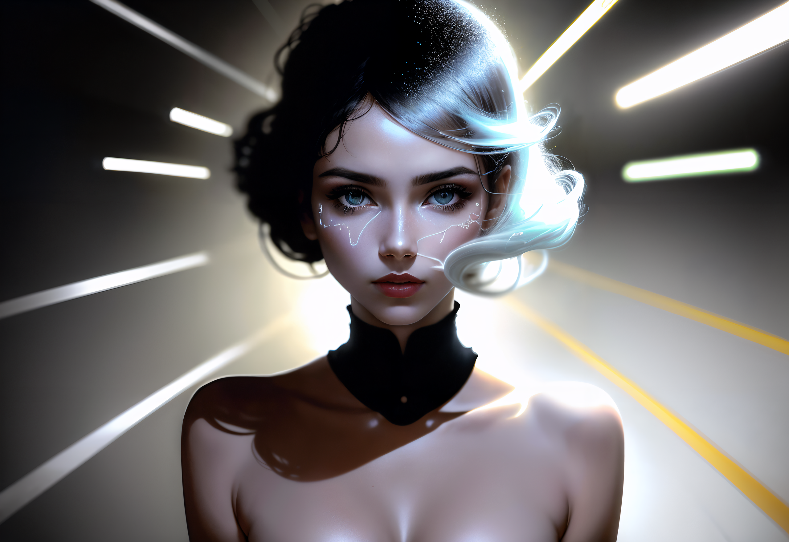 ReV Animated prompt: Fourier transform 1920's Cross proce...