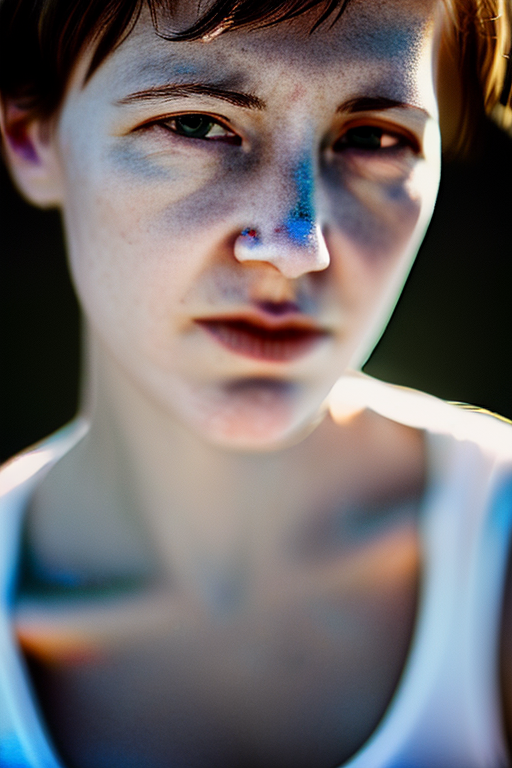 Stable Diffusion prompt: detailed and realistic portrait ...
