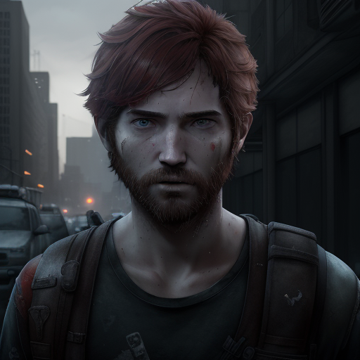 DreamShaper prompt: Red-haired boy with ice popsicles The...