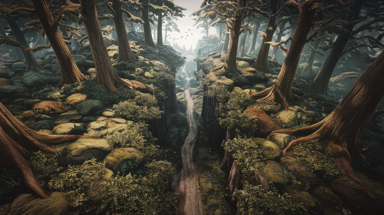Ideogram prompt: "A cinematic and realistic aerial view o...