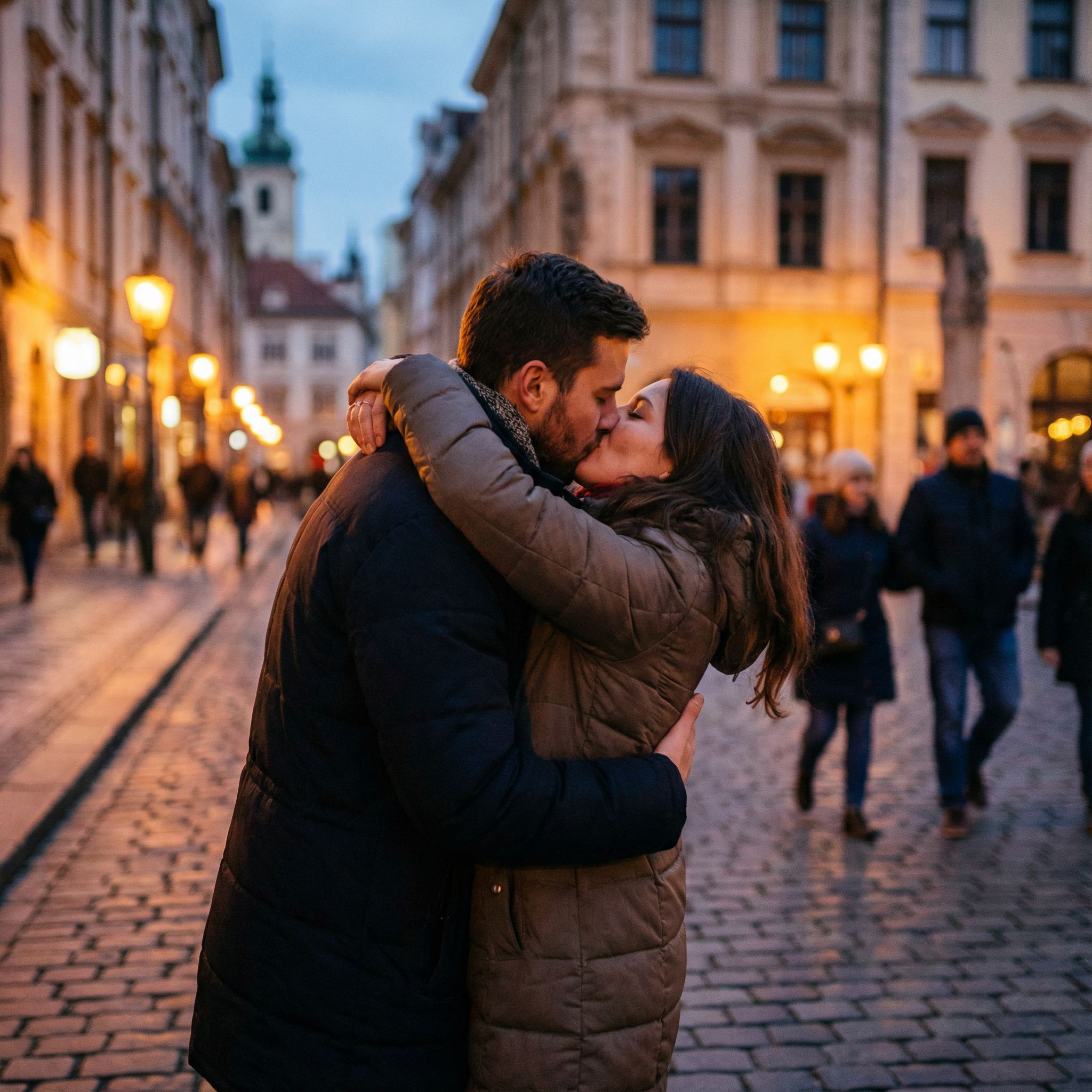 Nano Banana prompt: Couple kissing passionately