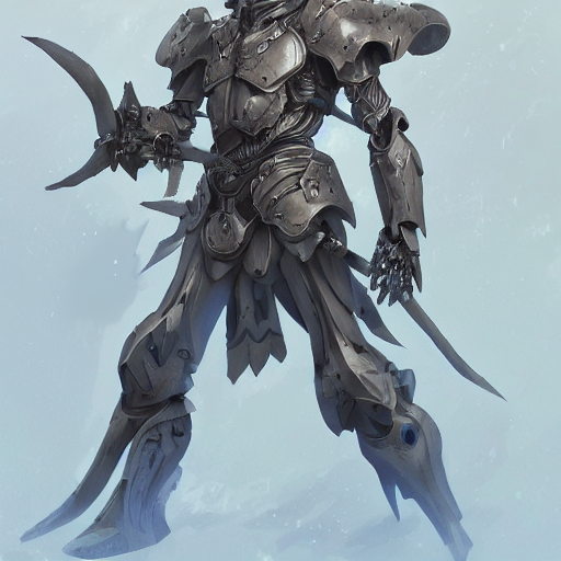 Stable Diffusion prompt: skeleton, paladin, plate armor,