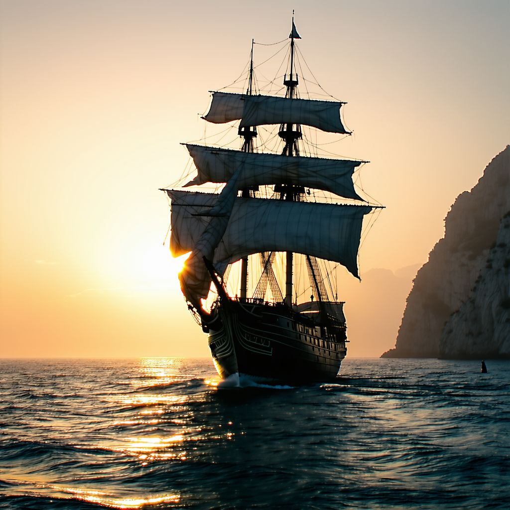 Stable Diffusion prompt: Photo of a ultra realistic saili...