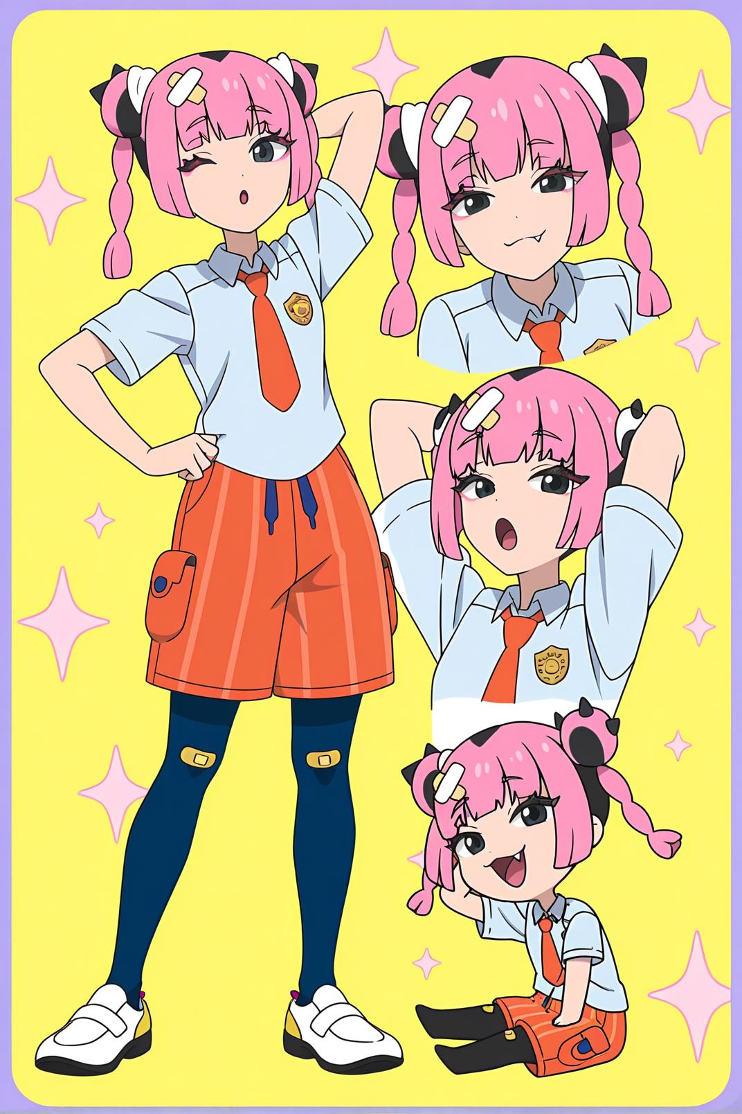 Coral/Sango - Pokemon - 2 Outfits | AI Model | PromptHero