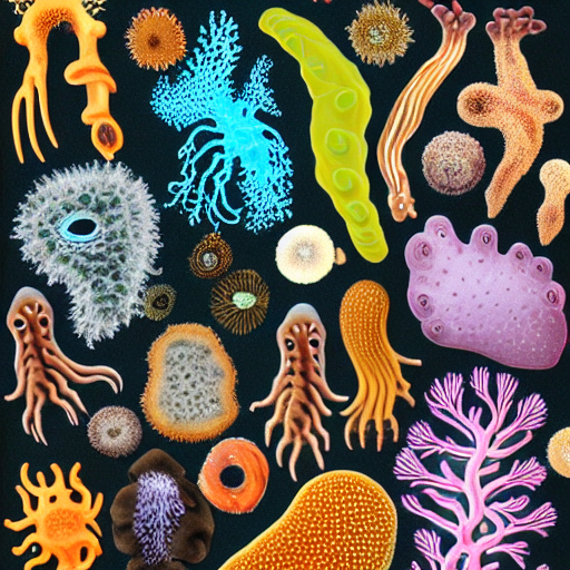 Stable Diffusion prompt: (species), bacteria, (animals),