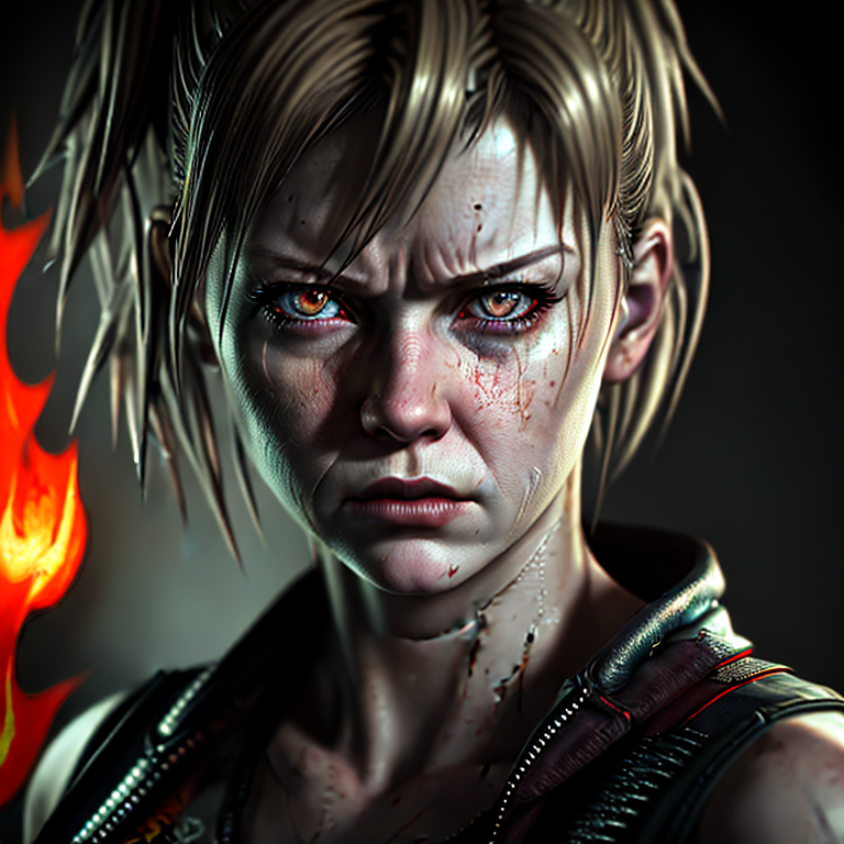 DreamShaper prompt: Sharp focus portrait, Hyper realistic...