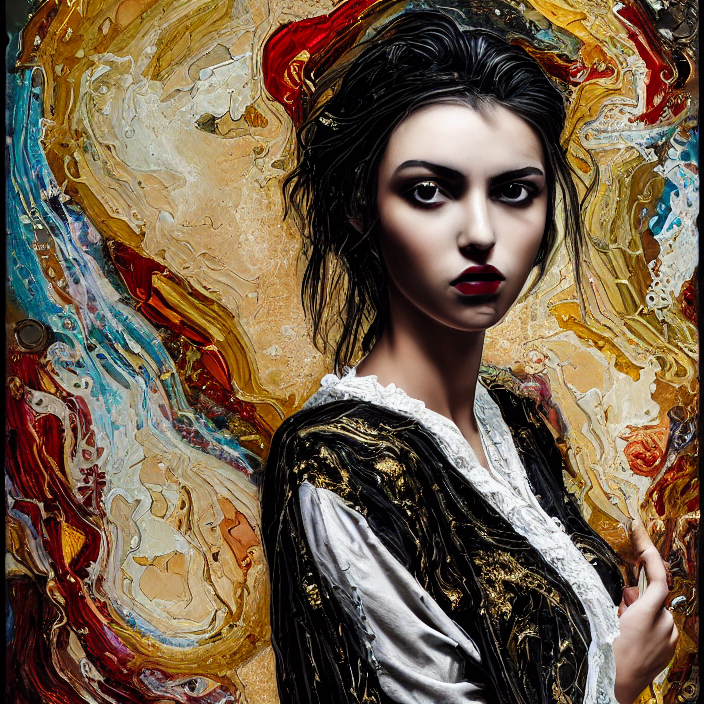 Stable Diffusion prompt: Oil painting, high resolution 8k...