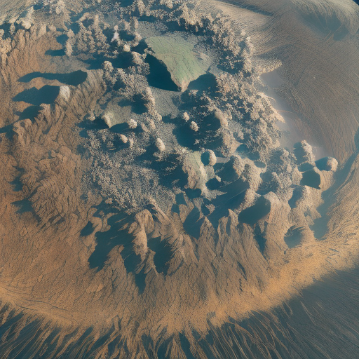 Openjourney prompt: Planet Earth is dying, withered, depl...