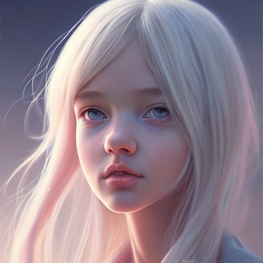 Openjourney prompt: hyperrealistic portrait of small teen...