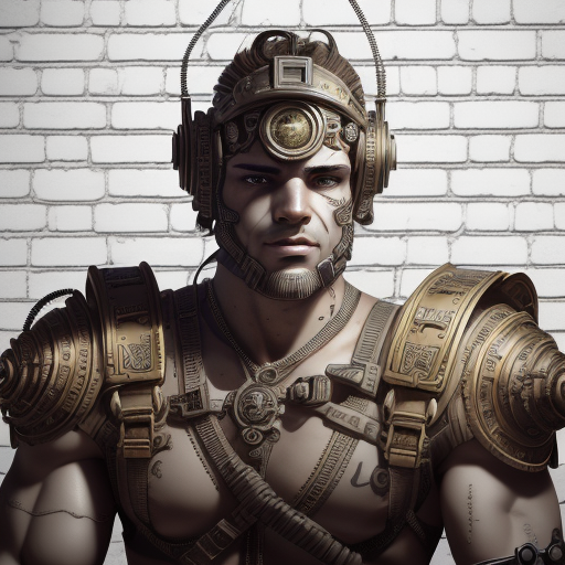 DreamShaper prompt: A detailed portrait of the Greek hero...