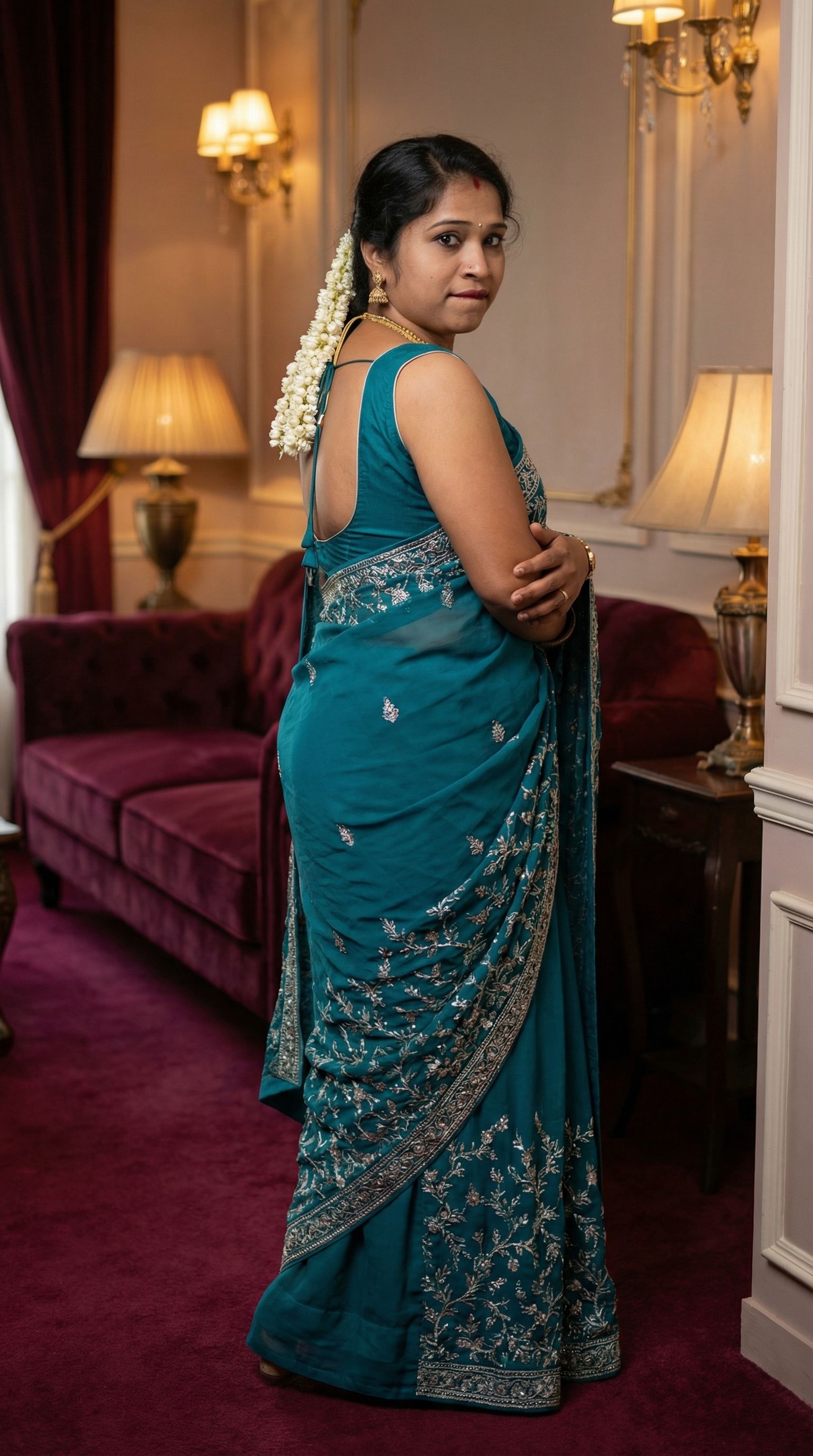 Nano Banana prompt: Full body view of most beautiful gir...