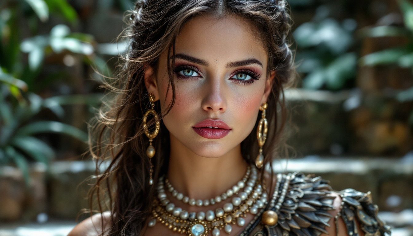 FLUX prompt: a professional photo of the most female in t...