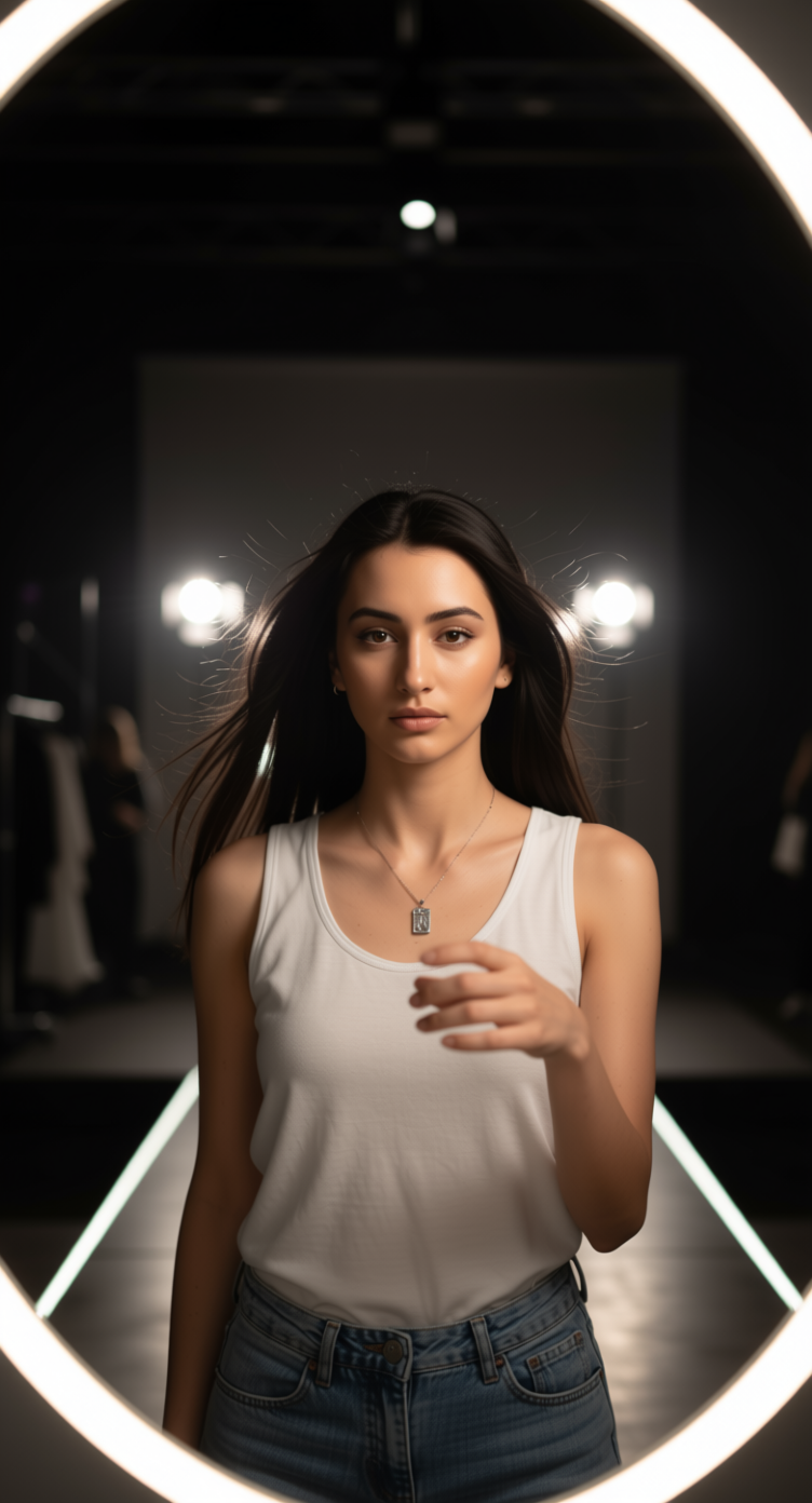 Qwen prompt: Ultra-high fashion Victoria’s Secret superm...
