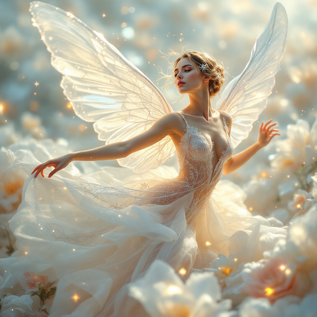 FLUX prompt: Prompty V5.1 play 1. Main Subject- Etherea...