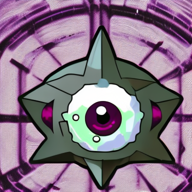 Openjourney prompt: Gengar, Grow-Shop, Cyrcle-Logo, Purpl...