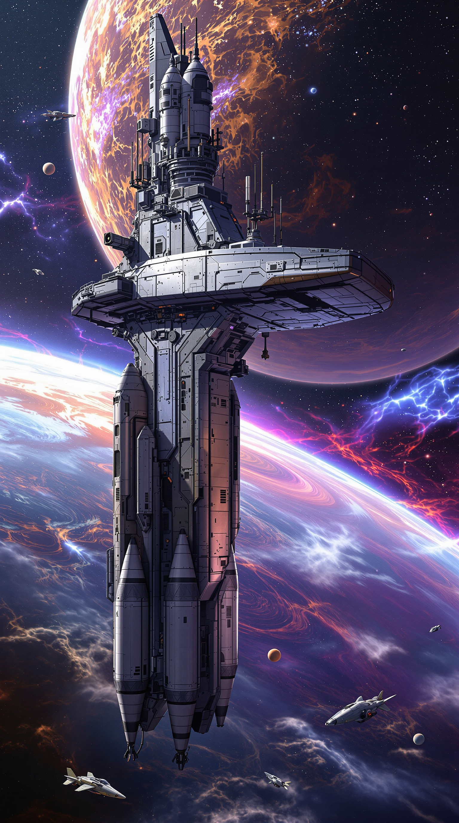 FLUX prompt: A highly detailed concept art of a futuristi...