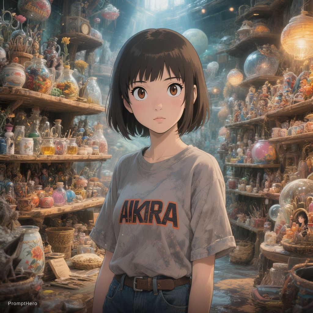 Hero prompt: store full of curious collectibles :: incred...