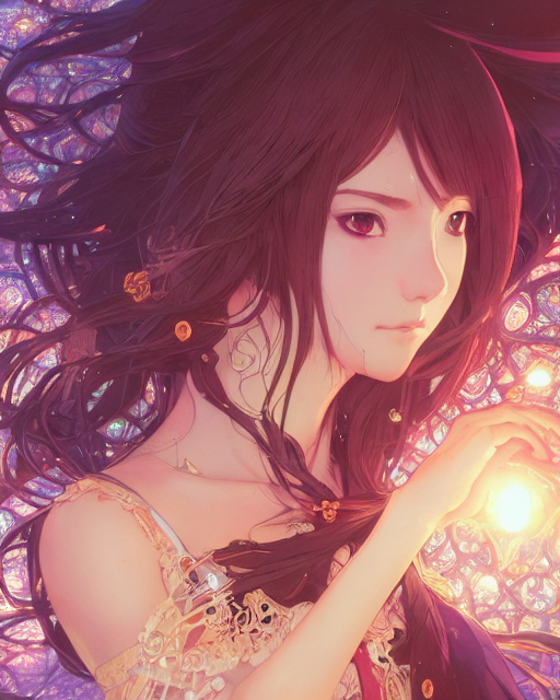 Stable Diffusion prompt: illustration of an anime girl be...