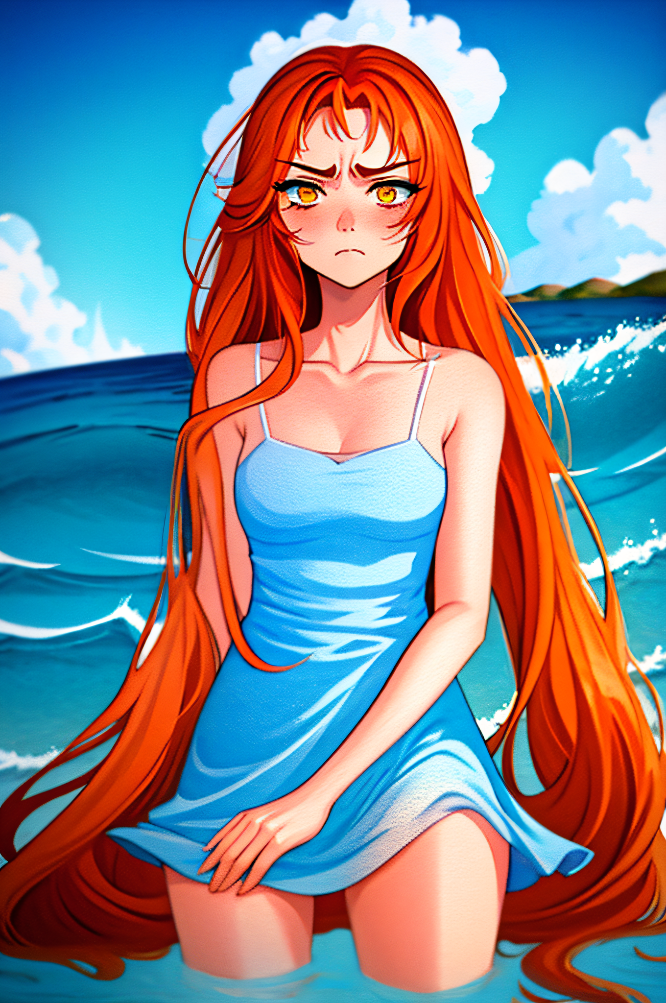 RealDosMix prompt: (masterpiece, best quality), ((long ha...