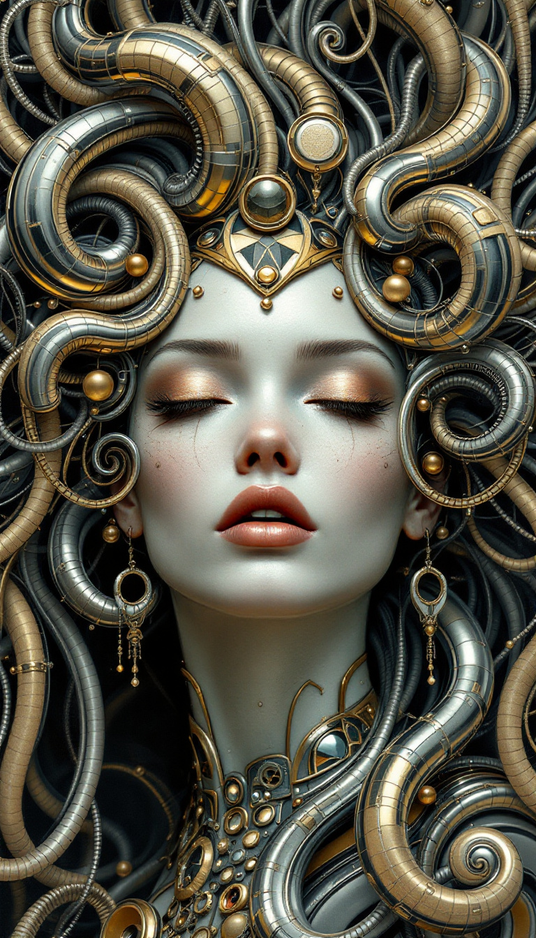 FLUX prompt: Baroque Style, dreamlike hyperdetailed grung...
