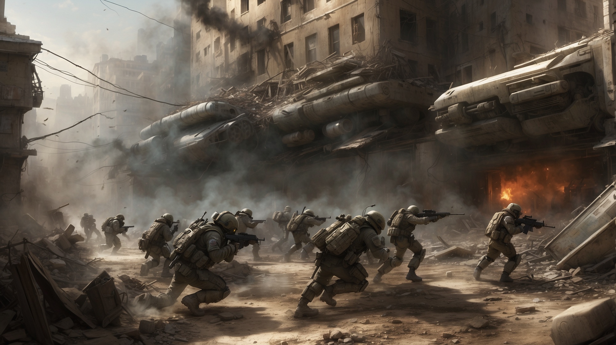 Stable Diffusion prompt: "Digital Illustration, A dynamic...