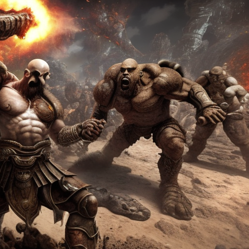 Openjourney prompt: hyper-realistic image of the doom sla...