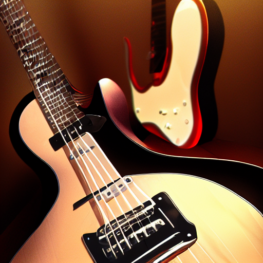 Waifu Diffusion prompt: guitar