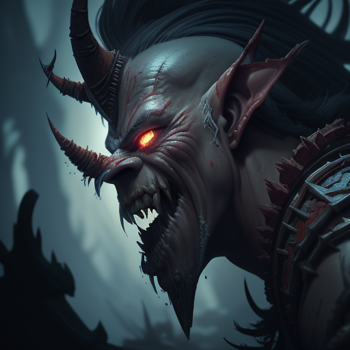DreamShaper prompt: vol ’ jin, world of warcraft, concept...