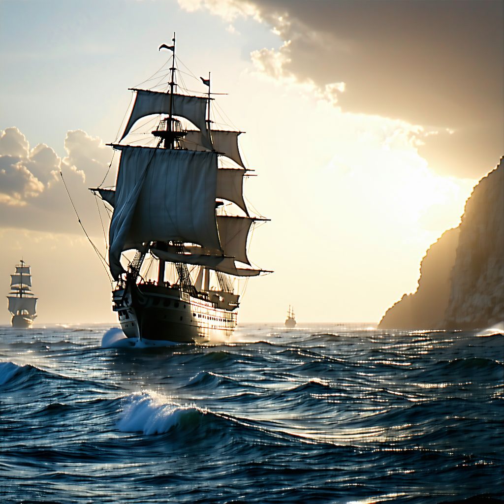 Stable Diffusion prompt: Photo of a ultra realistic saili...